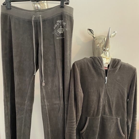 Juicy Couture | Pants & Jumpsuits | Juicy Couture Velour Tracksuit | Poshmark